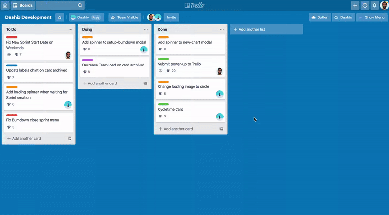Dashio Power-Up | Trello