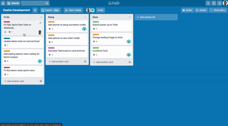Dashio Power-Up | Trello