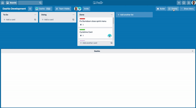 Dashio Power-Up | Trello